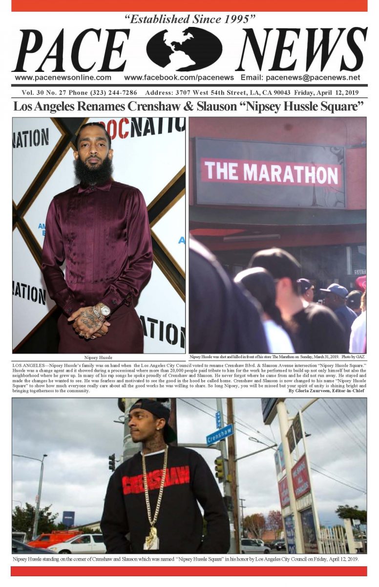 PACE NEWS Frontpages – Pace News