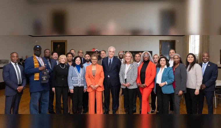 Mayor Bass Launches New Initiative with Veterans Affairs Secretary ...