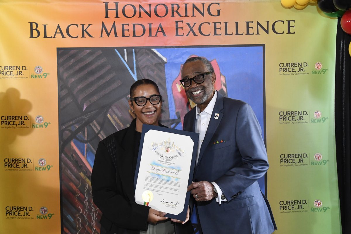 Black Journalists Honored by Councilmember Curren D. Price Jr. – Pace News