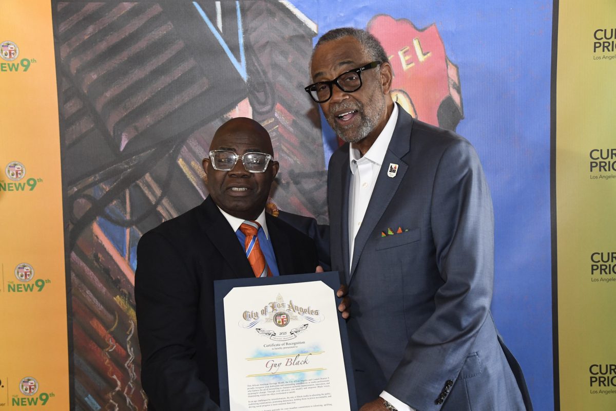Black Journalists Honored by Councilmember Curren D. Price Jr. – Pace News
