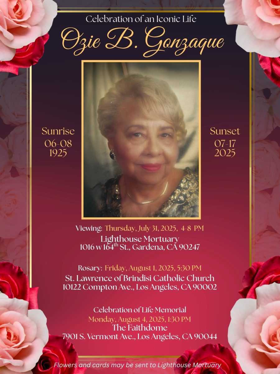 Celebration of an Iconic Life: Ozie B. Gonzaque – Pace News